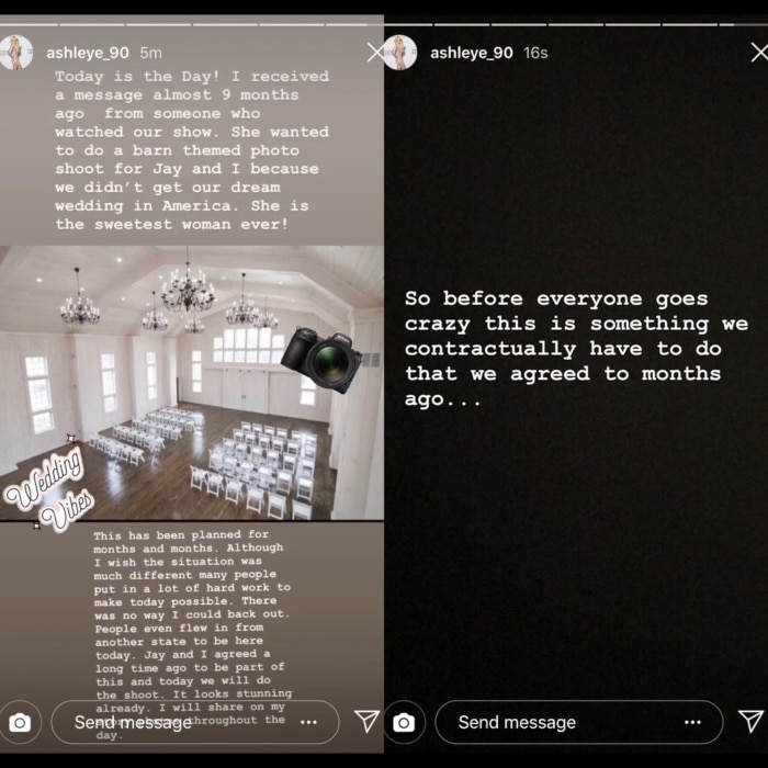 '90 Day Fiance': Ashley Martson Teases Wedding Photoshoot with Jay ...