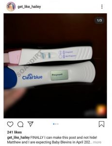 'Unexpected': CONFIRMED Matthew and Hailey Tilford Having Baby - Hailey ...