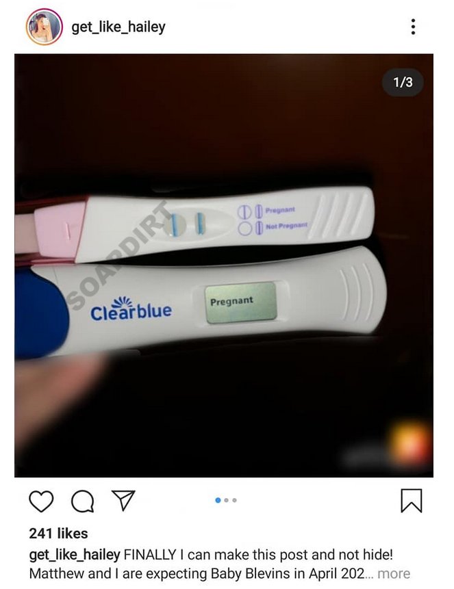 'Unexpected': CONFIRMED Matthew and Hailey Tilford Having Baby - Hailey ...