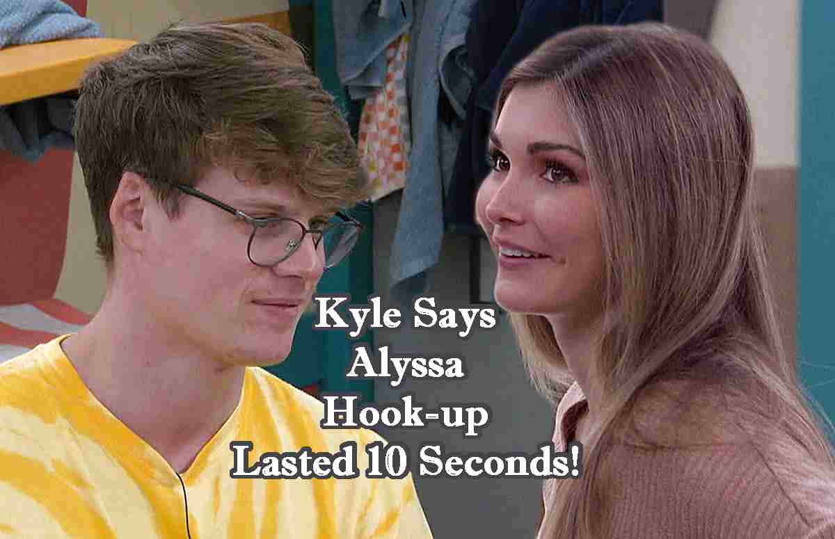 'Big Brother': Kyle Admits Lasting Just 10 Seconds in Bed with Alyssa ...