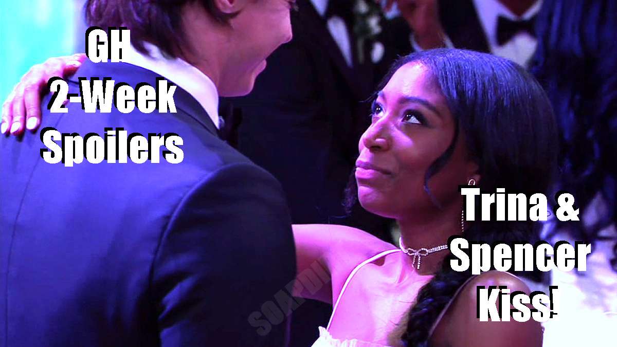 'General Hospital' Two Week Spoilers: Spencer & Trina Kiss - 'Sprina ...