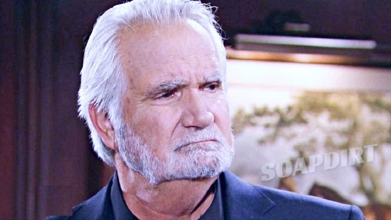 Bold and the Beautiful: Eric Looking Foolish Suggests He Lives? | Soap Dirt